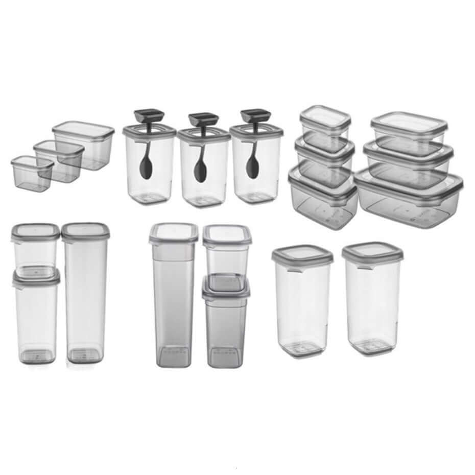 20 Pcs Plastic Food Storage Containers Set – Eagles Picks