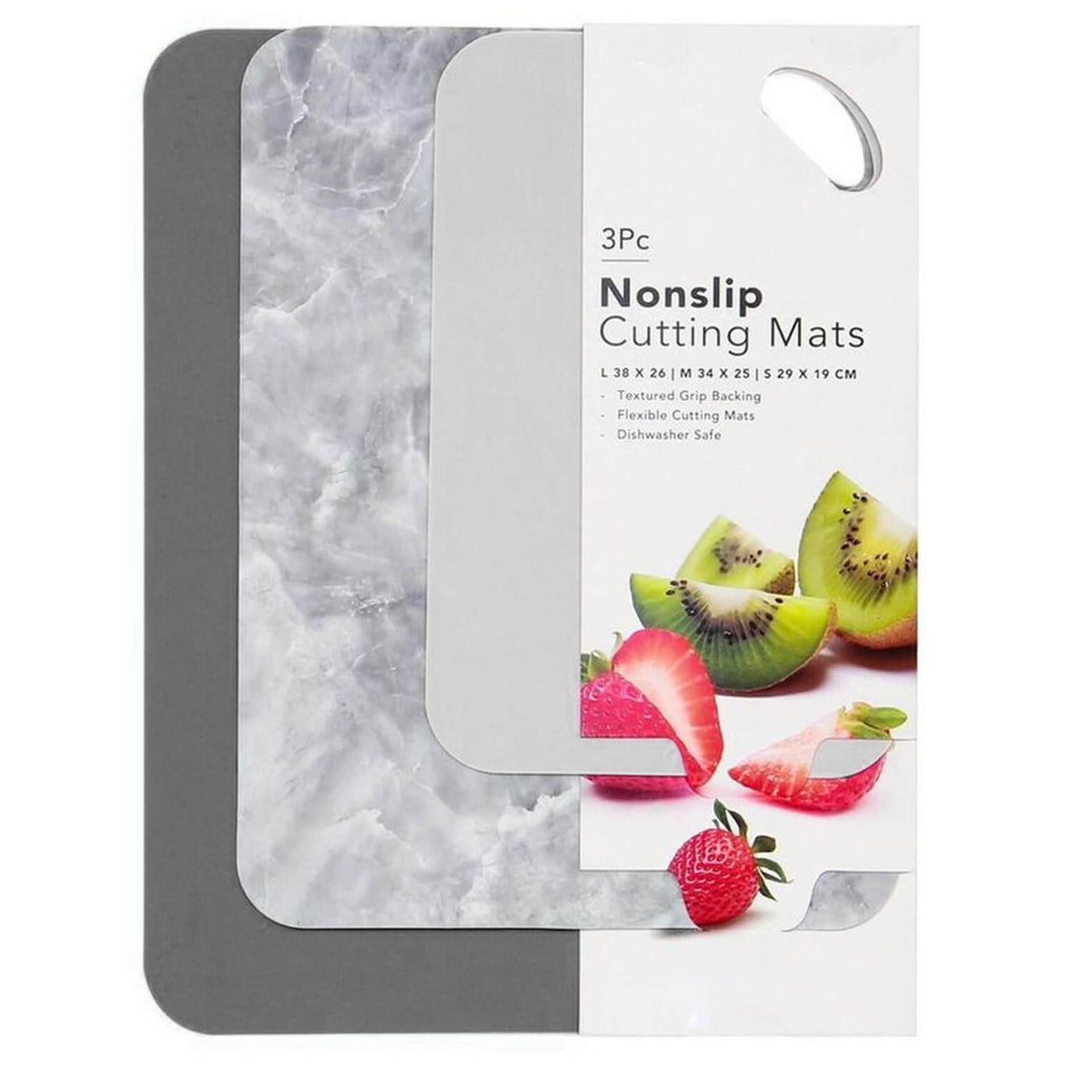 Set of 3 Silicone Chopping Boards - Flexible & Safe – Eagles Picks